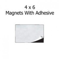 4x6 Adhesive Magnetic Sheets | emagnets.com